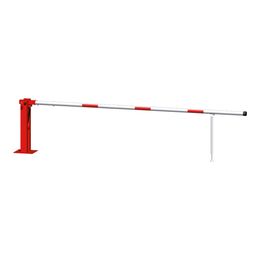 Schake Wegeschranke 5m mit Pendelst&uuml;tze aus Stahlkonstruktion 120x80mm, 415_51ZPB)