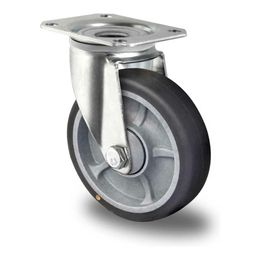 CASCOO Lenkrolle ø 100 mm Serie P2G2 (el. leitfähig) Kugellager (SBP26W0100P2G2B32E)