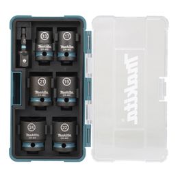 Makita Schlagnuss-Set 7-tlg. 1/2 IMPACT BLACK (E-16592)