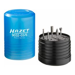 Hazet Hartmetall Fr&auml;sstift-Satz, 3 mm, 5-teilig 9032-03/5)