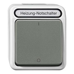 Merten Heizungs-Notschalter lichtgrau MEG3643-8029)