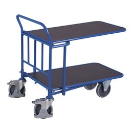 VARIOfit C+C Wagen mit 2 Ladefl&auml;chen aus Siebdruckplatte 1.030 x 600 mm ; Cordes (sw-600.112)