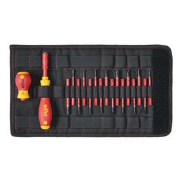 wiha Schraubendreher und Bit Set slimVario® gemischt 18-tlg. in Tasche (41231)
