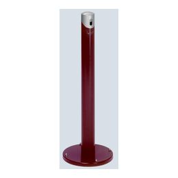Var Ascher-Stands&auml;ule SG 105 R Korpus rot - Kopfteil silber 2 l (3914)