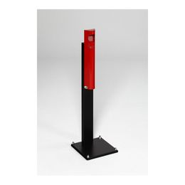 Var Wandascher B 12 mit Standfu&szlig; rot 3,5 l (45056)