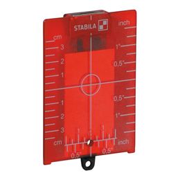 Stabila Zielplatte ZP rot (16877)