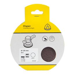 Klingspor AN 400 Gitterscheiben/Dreiecke/Set, 125 mm, SB-verpackt im Reiter (367328)