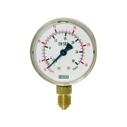 Riegler Manometer neutral, G 1/4 radial unten, 0 - 10/16 bar, &Atilde;&tilde; 63 mm (421)