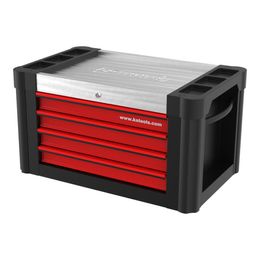 KS Tools PERFORMANCEplus P10TC SCHWARZ/ROT Werkstattwagenaufsatz mit 4 Schubladen (873.0004)