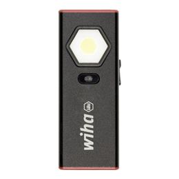 wiha Handleuchte 1.200 lm, mit On-/Off Sensor, Handlampe mit Dimmfunktion, Akku LED Handleuchte, USB-C aufladbar, 10 h Leuchtdauer (45699))