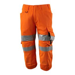 Mascot Dreiviertel-Hose mit Knietaschen, Kl. 2 Dreiviertel-Hose Größe C44, hi-vis orange (17549-860-14-C44)