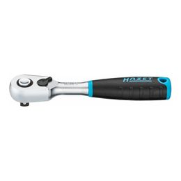 Hazet HiPer Feinzahn-Umschaltknarre 863HPS Vierkant massiv 6,3 mm (1/4 Zoll))