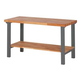 STIER Werktisch Premium mit Ablageboden BxTxH 1500x700x840 mm (906035)