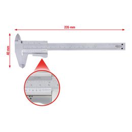 KS Tools Taschen-Messschieber 0-150mm, 235mm (300.0510)