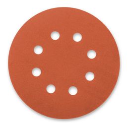 Sia Scheibe mit Loch, 1919 siawood 125, 8-Loch Korn 40 ; SIA ABRASIVES (F03E001FN7)