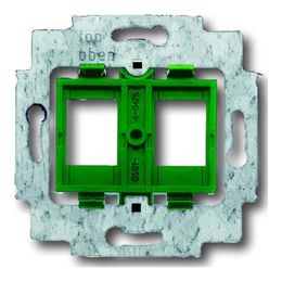 BUSCH-JAEGER Tragring f.Modular-Jack grüner Sockel 1810 (2CKA001753A8048)