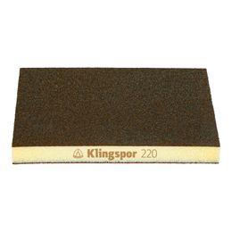 Klingspor SW 501 TR Schleifschw&auml;mme Aluminiumoxid, 123 x 96 x 12,5 mm Korn 220 (353262)
