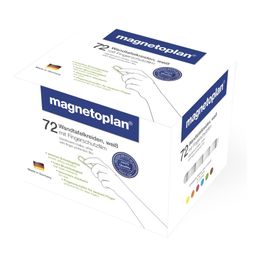 MAGNETOPLAN Kreide wei&szlig;, abgerundet VE 72 (12305)