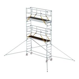 Munk Rollgerüst SG 0,75 x 3,0 m mit Ausleger Plattformhöhe 4,47 m (156449)