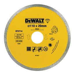 Dewalt Diamanttrennscheibe DWC410 Fliesen 110 mm DT3714-QZ)