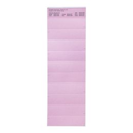 EICHNER Bezeichnungsschilder rosa 6,8 x 24,5 cm (9036-00026)