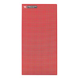 Facom Lochtafel rot 444x888mm (PK.1)