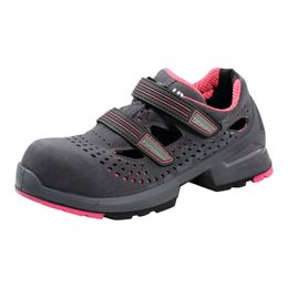 Uvex Sandale grau/pink Uvex 1 ladies, S1, EU-Schuhgröße: 37 (8560837)