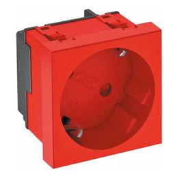 Obo-bettermann OBO Bettermann Vertr Steckdose 33 Grad, 1-fach Schutzkontakt STD-D3S SRO1 (6120079)
