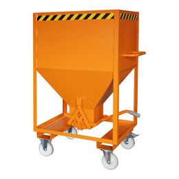 Bauer Südlohn Silobehälter SRE 600, lackiert, Gelborange (4437-04-0000-1)