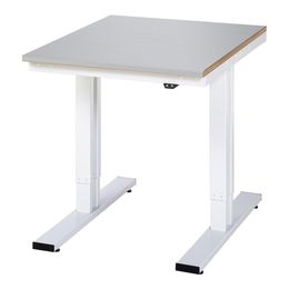 Rau Werktisch elektrisch höhenverstellbar, B750xT1000xH720-1120mm, ES-Platte-28 mm (08-WT-075-100-ES)