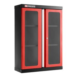 Facom JLS3 Aufsatzschrank + 2 Glastüren rot (JLS3-MHSPV)