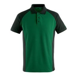 Mascot Polo-Shirt Bottrop grün/schwarz Größe XL (50569-961-0309-XL)