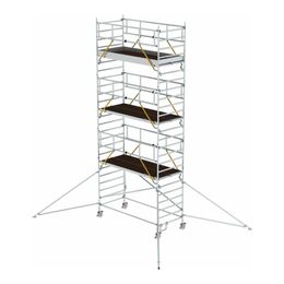 Munk Rollgerüst SG 1,35 x 3,0 m mit Ausleger & Doppel-Plattform Plattformhöhe 6,43 m (169639)