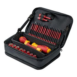 wiha Werkzeug Set slimVario electric gemischt 31-tlg. in Funktionstasche (43465)