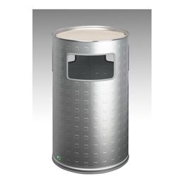 Var Abfallsammler/Ascher H 75 Alu eloxiert 69,2 l (28552)