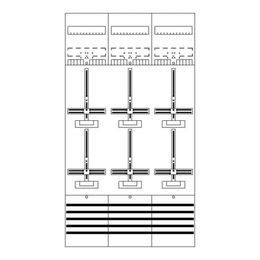 STRIEBEL & JOHN Striebel&John Z&auml;hlerfeld 9RE 6Z vorverdrahtet DF39C6 ; STRIEBEL & JOHN (2CPX054158R9999)