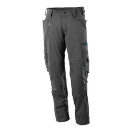 Mascot Hose mit Knietaschen, Stretchstoff Hose Größe 82C48, dunkelanthrazit (17179-311-18-82C48)