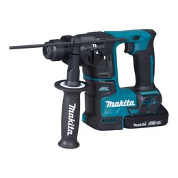 Makita Akku-Bohrhammer f&uuml;r SDS-PLUS 18 V / 2,0 Ah, 2 Akkus + Ladeger&auml;t im MAKPAC DHR171RAJ)