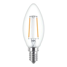 Philips Lighting LED-Kerzenlampe E14 klar Glas CorePro LED#37757800)