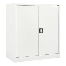 STIER Beistellschrank mit 2 Fachb&ouml;den 1000x800x380mm lichtgrau verschwei&szlig;t (904754)