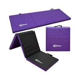 Eyepower 180x60 Klappbare Gymnastikmatte - 5cm dicke Turnmatte Kinder - Weichbodenmatte
