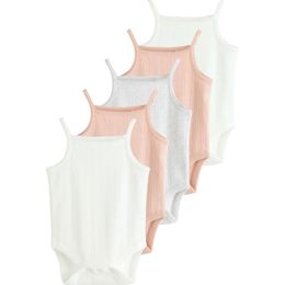 next Romper/Bodysuit girl Pink, White size 1.5-2 yrs