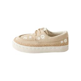 next Schuhe M&auml;dchen Gr&ouml;&szlig;e 21.5 beige / wei&szlig;