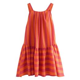 next Kleid M&auml;dchen Gr&ouml;&szlig;e 140 dunkelorange / magenta