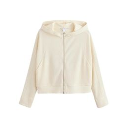 next Zip-Up Hoodie female Beige size XXL