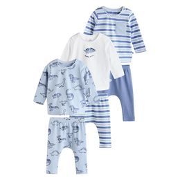 next Set Jungen Größe 74 navy / pastellblau / weiß