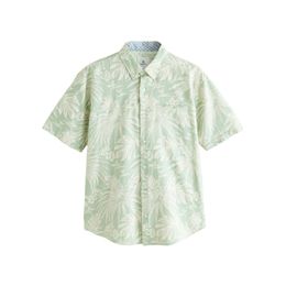next Button Up Shirt male Green size 5XL
