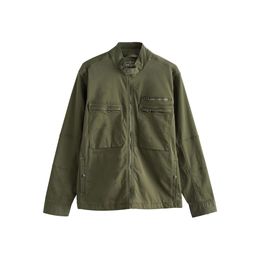 next &Uuml;bergangsjacke Herren Gr&ouml;&szlig;e 5XL khaki / dunkelgr&uuml;n
