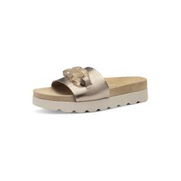 Tamaris Pantolette Damen Größe 41 gold