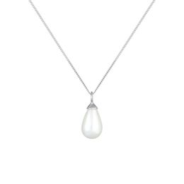 NENALINA Kette Damen Größe 60 silber / weiß